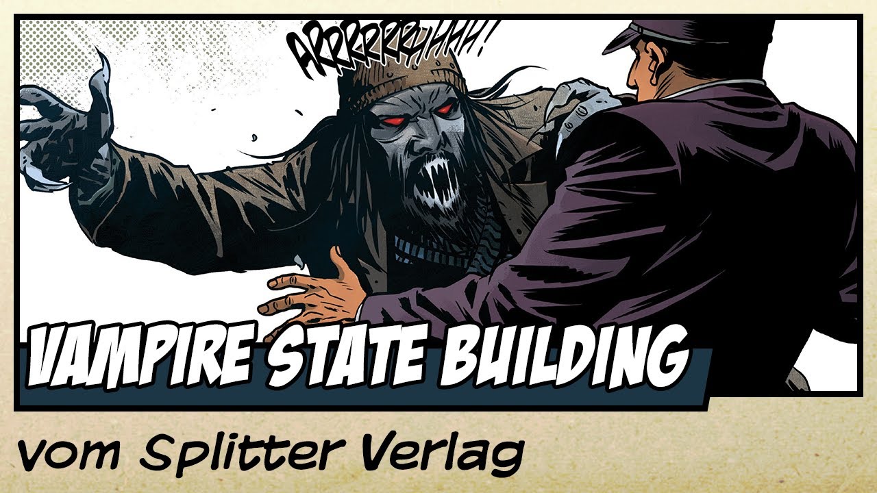 Comicvorstellung: Vampire State Building Teil 1 vom Splitter Verlag ...